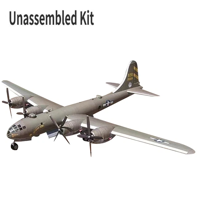 1:47 BOEING B-29 SuperFortress Bomber Bombardment Aircraft Paper Model ...