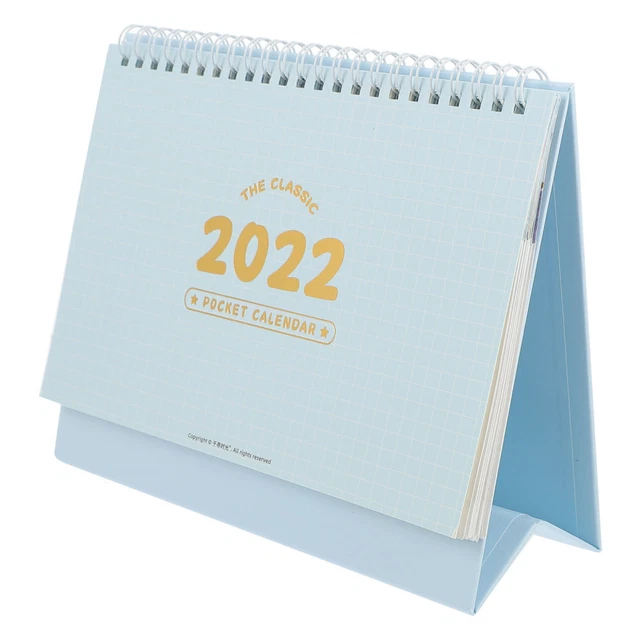 5 SETS CALENDRIER Annuel Mini De Bureau Poche Simple Cadeau EUR 75,54 ...