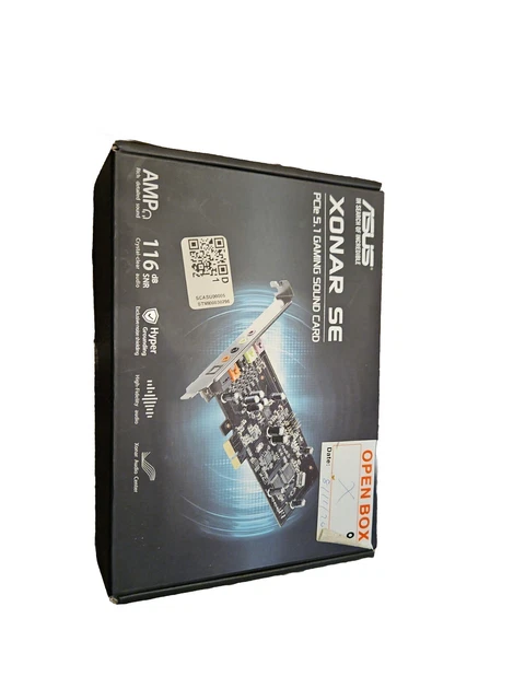 ASUS 5.1CH HIGHLY Resort Gaming Sound Card Xonar SE (Windows 10 ...