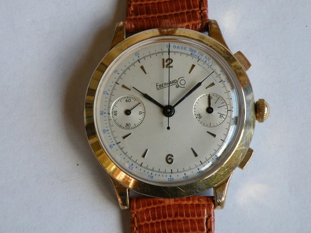 EBERHARD-&PRE EXTRA-FORT&-RUOTA A Colonne-Cal.valjoux 65 (16000)-40,5 ...