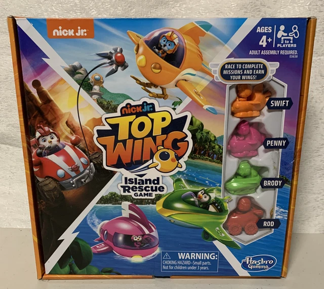 NICK JR. TOP Wing Island Rescue Nickelodeon Board Game ages 4+ Gaming ...