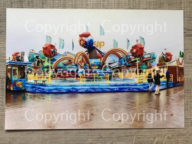 XXL FOTO KARUSSELL POLYP MONSTER 3 - Schwarzkopf Kirmes Fahrchip ...