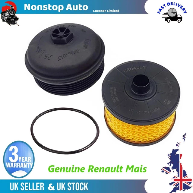 GENUINE OIL FILTER and Housing For RENAULT Twingo III Arkana I ...