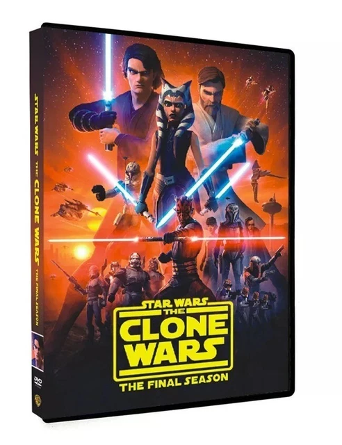 STAR WARS: THE Clone Wars The Complete Final Season 7 (DVD 3-Disc Box ...
