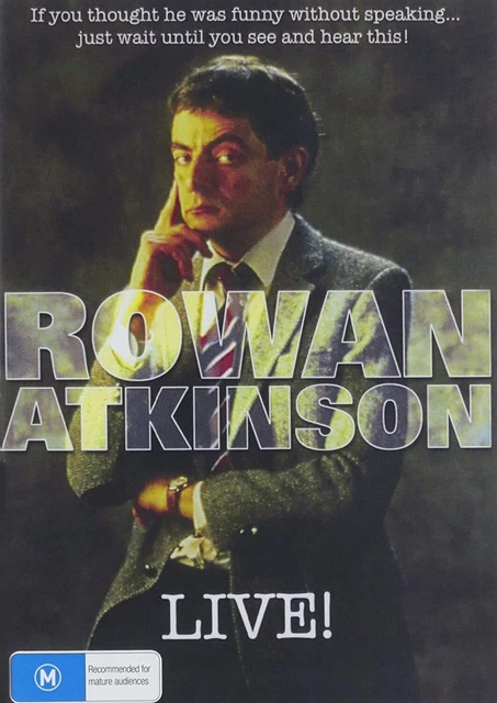 ROWAN ATKINSON LIVE! (DVD) Rowan Atkinson Angus Deayton EUR 18,42 ...
