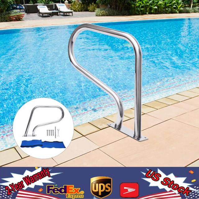 SWIMMING POOL HAND Rail Railng Stainless Steel Stair Ladder U-shaped ...