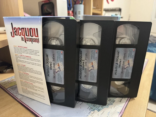 NEUF -COFFRET 3 K7 Vhs (Cassette Video) Jacquou Le Croquant / Integrale ... NEUF -COFFRET 3 K7 Vhs (Cassette Video) Jacquou Le Croquant / Integrale ...