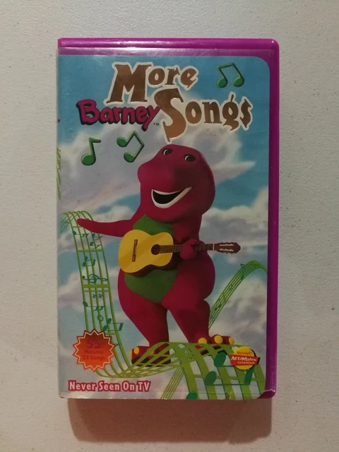 BARNEY: MORE BARNEY Songs (VHS, 1999) EUR 7,72 - PicClick FR BARNEY: MORE BARNEY Songs (VHS, 1999) EUR 7,72 - PicClick FR