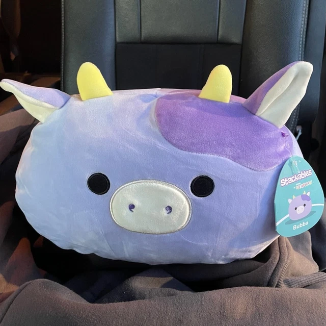 SQUISHMALLOWS STACKABLES BUBBA The Cow 12 Inch Stack By Squishmallow £ ...