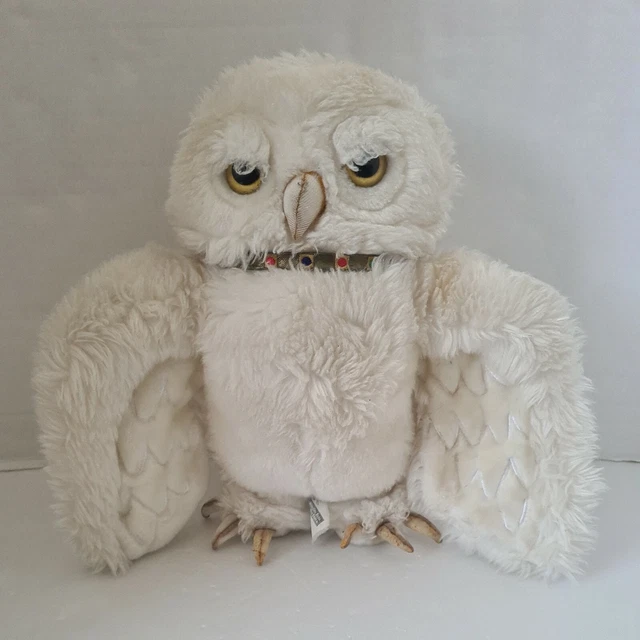 VINTAGE WARNER BROS Studio Tour Harry Potter Plush Owl Hedwig 2000 13 ...
