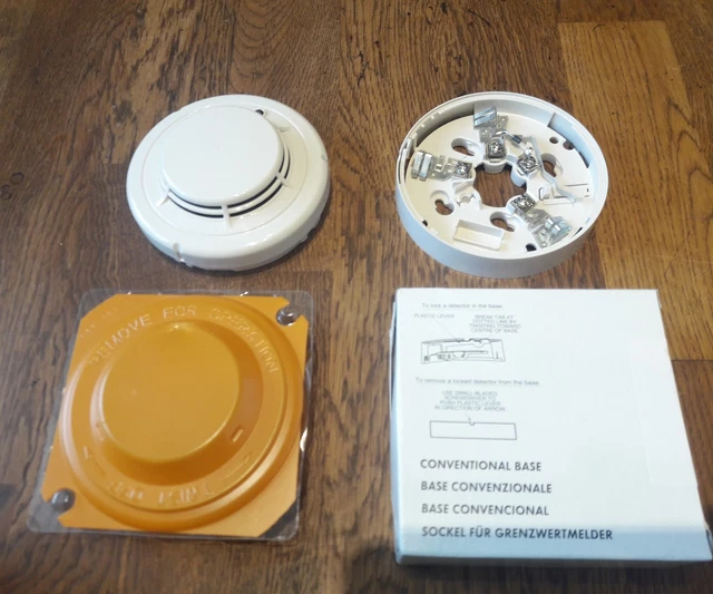 HONEYWELL NOTIFIER SD851E Conventional Optical Smoke Detector Fire ...