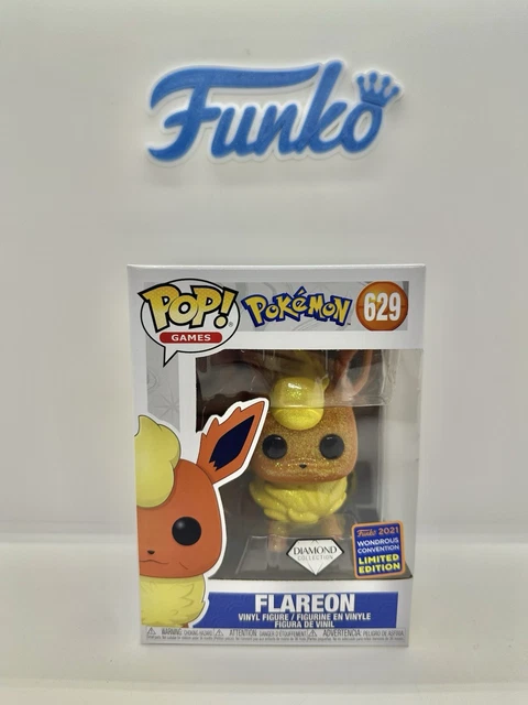 FUNKO POP POKEMON Flareon 629 Diamond Wondrous 2021 EUR 69,90 - PicClick FR
