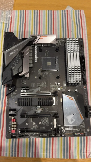 B450 AORUS ELITE Motherboard With 32GB DDR4 RAM £84.99 - PicClick UK