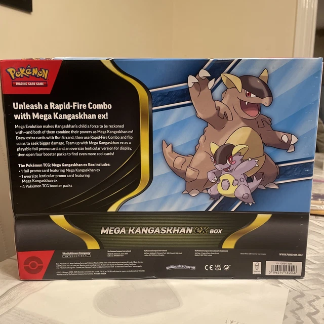 POKÉMON TCG MEGA Kangaskhan Ex Box - Brand New & Sealed £37.10 ...