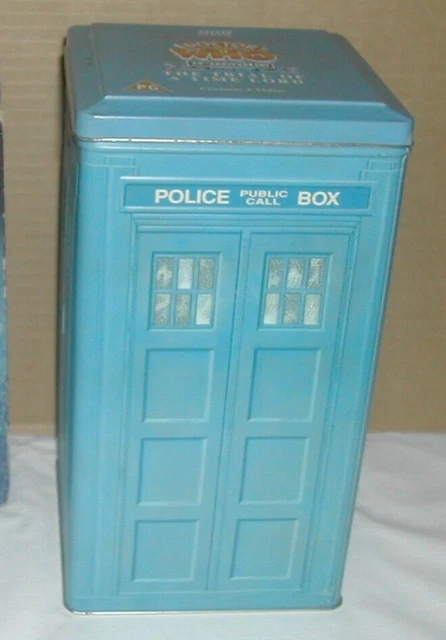 DR WHO SPECIAL TARDIS TIN VHS VIDEO TAPE SET - Trial of a Timelord £15. ...