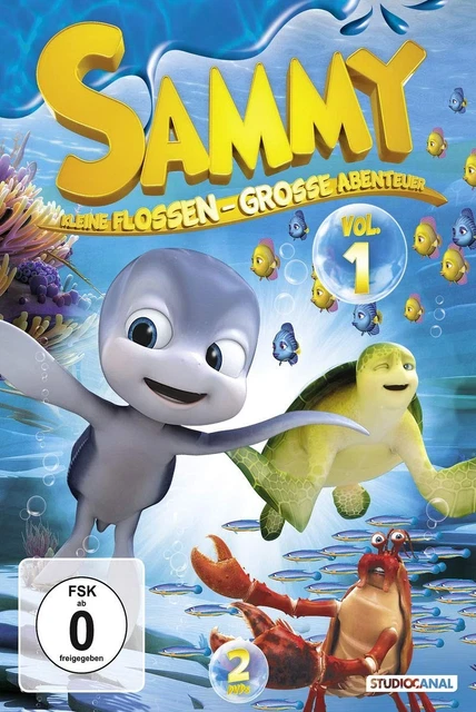 SAMMY - KLEINE Flossen - Grosse Abenteuer: Vol. 1 (DVD) £11.90 ...