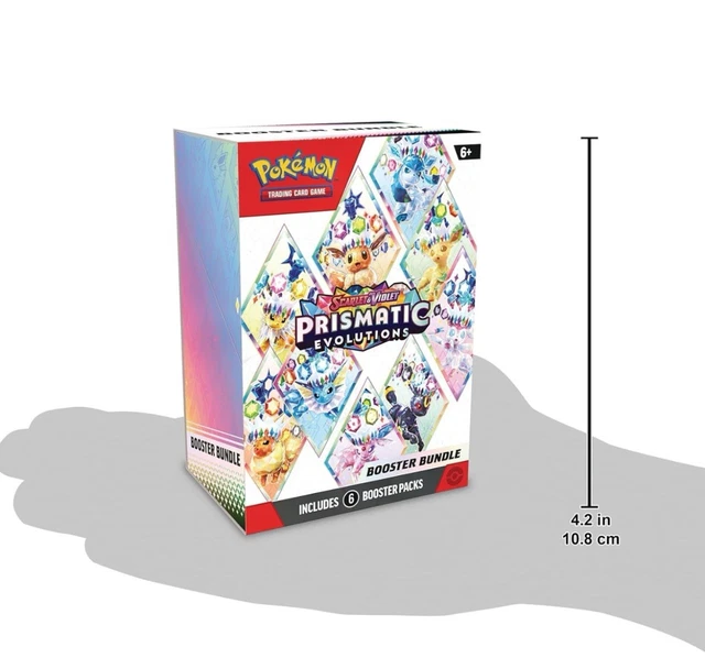 POKÉMON TCG SCARLET & Violet - Prismatic Evolutions Booster Bundle Pre ...