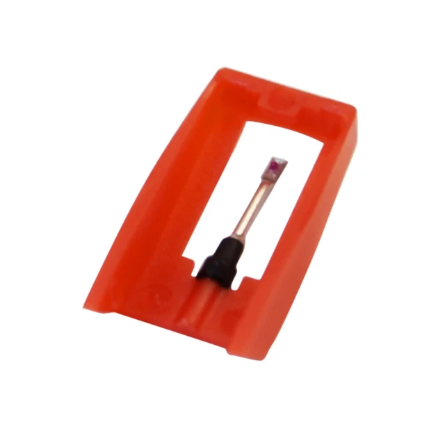 RED TURNTABLE DIAMOND Stylus Needle for LP Record Player Phono Ceramic ...