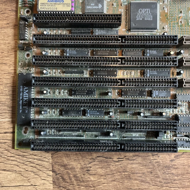 VINTAGE CIRCUIT BOARD Desktop Pc Motherboard Rare Tiny £50.00 - PicClick UK