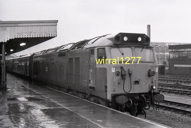 ORIGINAL RAILWAY PHOTOGRAPHIC negative Class 50 50004 at Bristol £3.25 ...