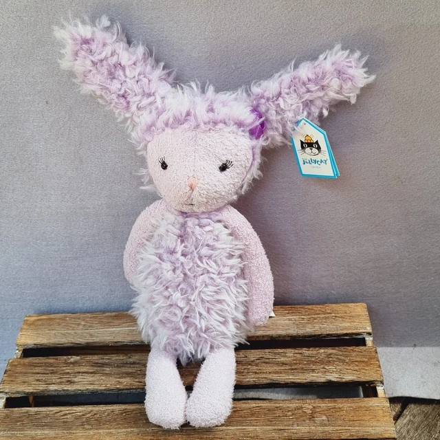 Jellycat Lilac Bunny Wunny Bunny New With Tags Bnwt Retired £6999 Picclick Uk