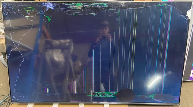 HISENSE 75A7GQTUK 75& Smart 4K Ultra HD HDR 10+ QLED TV *Smashed Screen ...