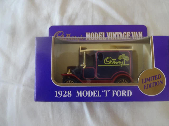 CADBURY'S MODEL T Ford van 1928 scale 1:43 (limited edition) £8.99 ...