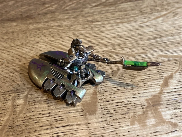 BUILT PAINTED NECRON Destroyer Lord Necrons Army Figure Games Warhammer ...