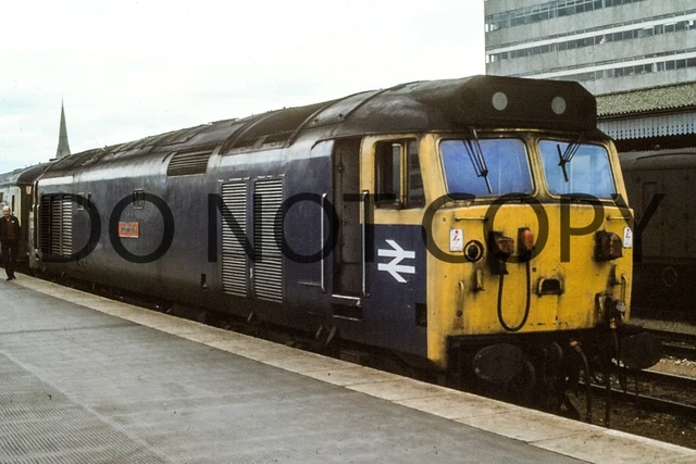 UK DIESEL TRAIN Railway Photograph Of Class 50 50026 Loco. Rm50-162 £1. ...