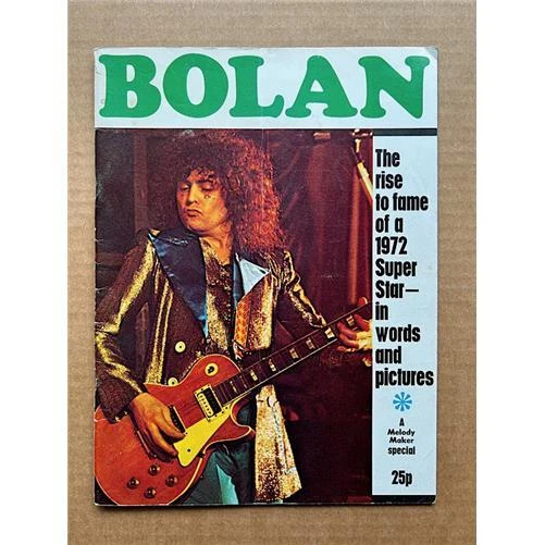 MARC BOLAN THE RISE TO FAME OF A 1972 SUPERSTAR MAGAZINE Rare 1972 ...