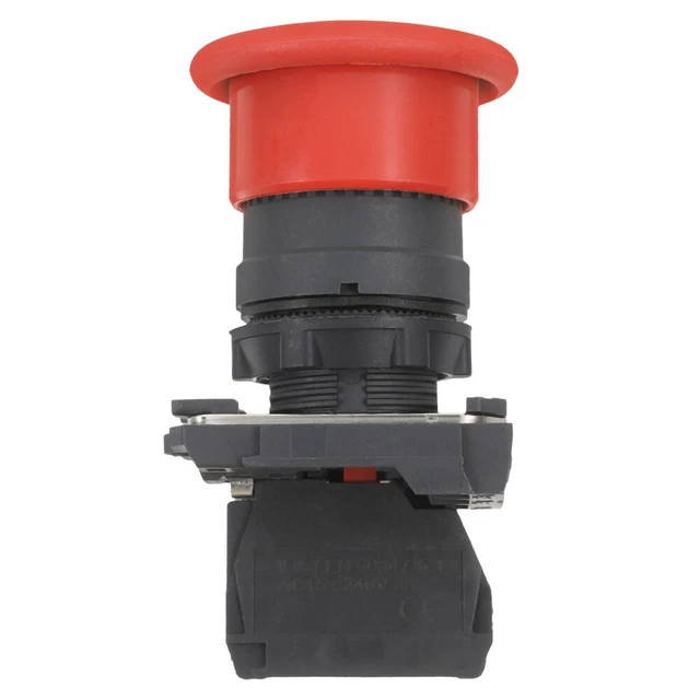 EMERGENCY STOP BUTTON Guard Emergency Stop Push Switch Mushroom Latching Switch £8.99 - PicClick UK