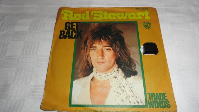 ROD STEWART GET Back Schallplatte Single Vinyl, aus großer Sammlung EUR ...