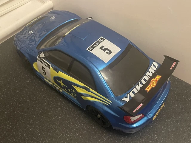 TAMIYA TT01 SUBARU WRX Rc Car Brushed Drift Race Motor,Transmitter TT02 1/10 £149.00 - PicClick UK