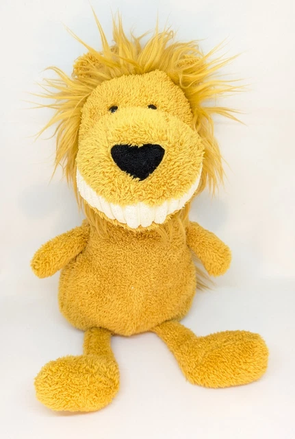 JELLYCAT TOOTHY LION retired yellow plushie soft toy (TRN) £8.99 ...