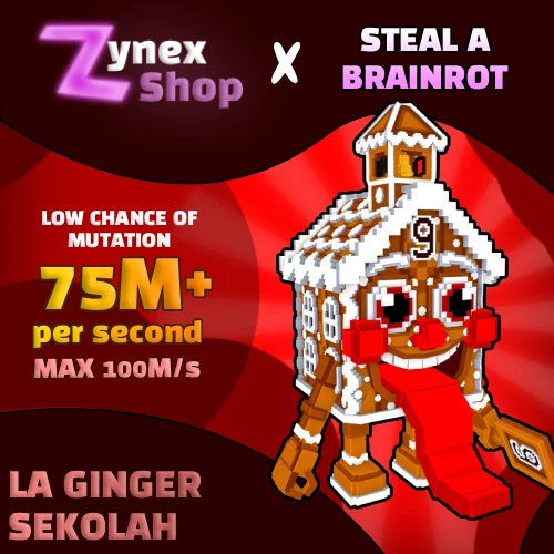 LA GINGER SEKOLAH | Steal a Brainrot | SaB | Fast Delivery £6.99 ...
