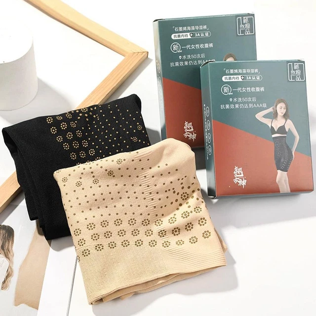 FAR INFRARED NEGATIVE Oxygen Ion Tummy Control & Bodysuit Pants For ...