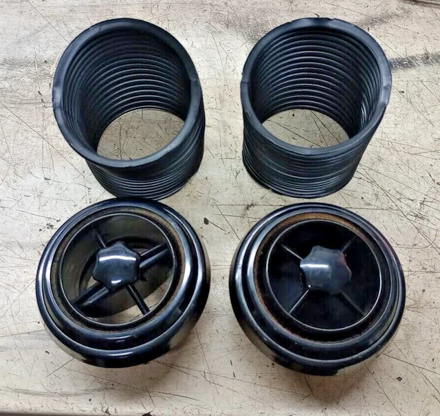 CLASSIC AUSTIN ROVER Mini Interior Wood Dash Eyeball Air Vents - Pair £ ...