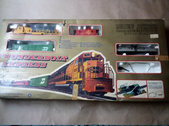VINTAGE MEHANO MASTER Model Makers Thunderbolt Express Train Set £50.52 ...