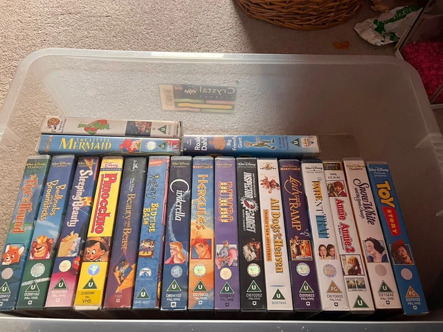 DISNEY VHS BUNDLE £10.00 - PicClick UK