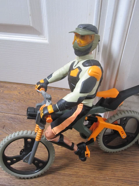 RARE 1999 HASBRO Action Man Mountain Bike Extreme BMX Rider 1999 Bike ...
