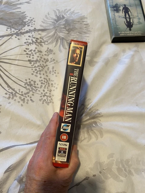 THE RUNNING MAN big box ex rental VHS Video £18.29 - PicClick UK
