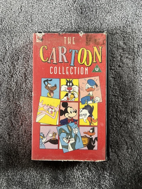 THE CARTOON COLLECTION VHS Tape 1988 Looney Tunes, Tom and Jerry ...