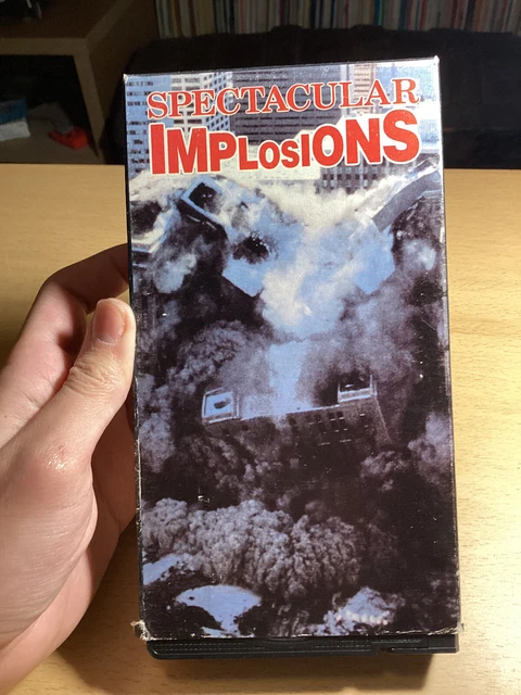 VHS SPECTACULAR IMPLOSIONS HGV Video Productions Slipcase, Oddball ...
