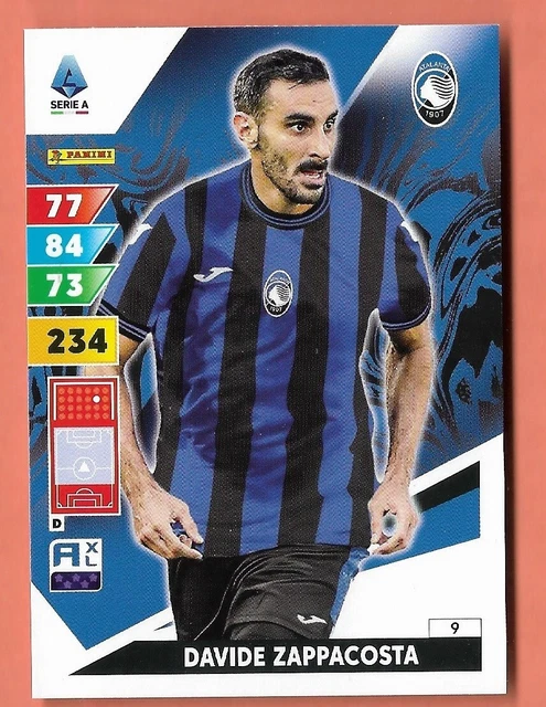 PANINI CALCIATORI ADRENALYN 2024-25 2025 CARD N.9 Davide Zappacosta ...