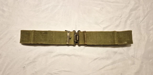 ORIGINAL WW2 PATTERN British Army 1937 Pattern Webbing Belt £19.99 ...
