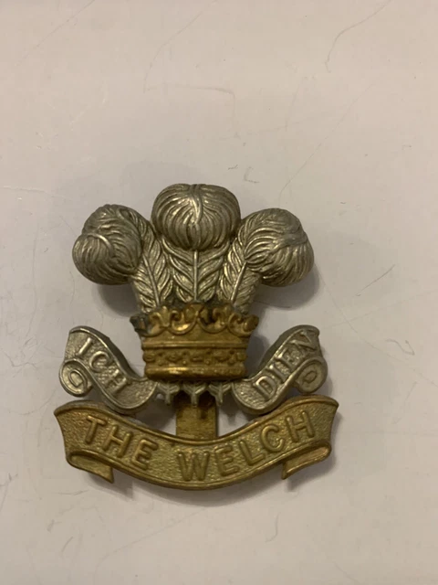 THE WELSH REGIMENT Cap Badge Original WW2 Free P&P £9.95 - PicClick UK
