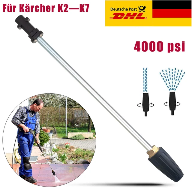HOCHDRUCKPISTOLE LANZE ROTORDÜSE für Kärcher K2 K3 K4 K5 K6 K7 Hochdruckreiniger EUR 21,58 ...