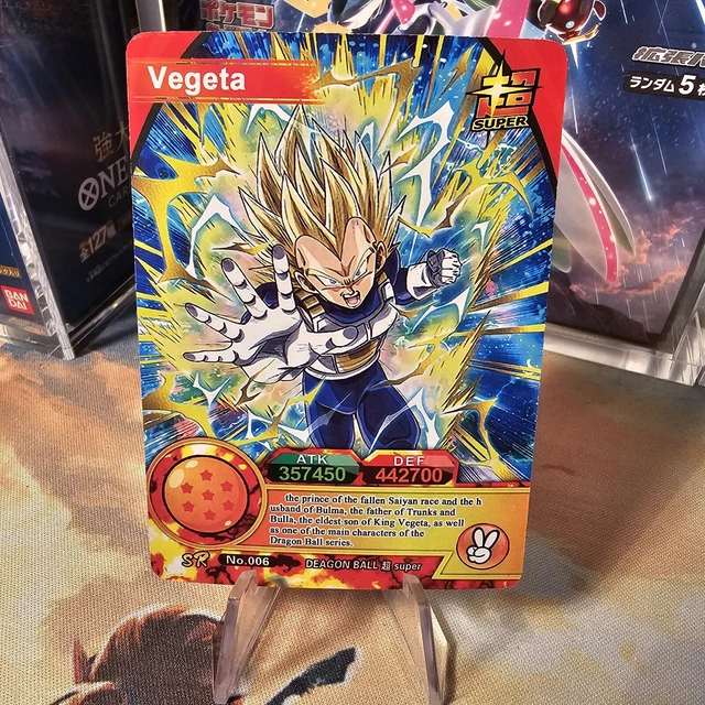 VEGETA - DRAGON Ball Daima Super Heroes TCG Card Game - Serie 7 Mint UR ...