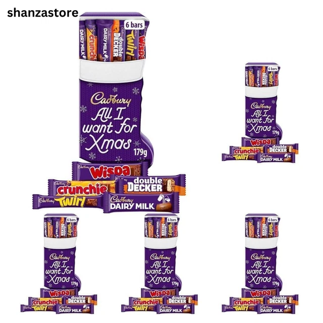 CADBURY LARGE STOCKING Milk Chocolate Selection Box 179g Christmas ...