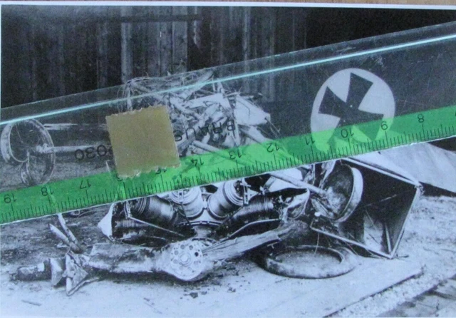 REPRO EINSITZIGER JAGDFLUGZEUG-EINDECKER Fokker E III Tod Max Immelmann ...